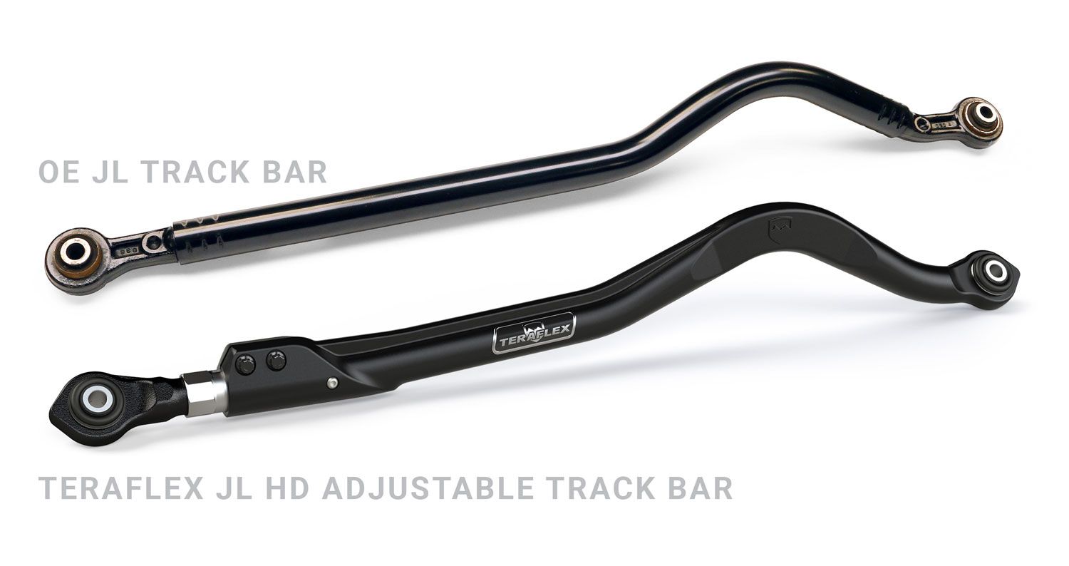 JL / JT: HD Forged Adjustable Track Bar – Front (0-6″ Lift) | TeraFlex ...