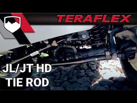 JL / JT: HD Forged Drag Link Kit & HD Chromoly Tie Rod Kit (0-6″ Lift ...