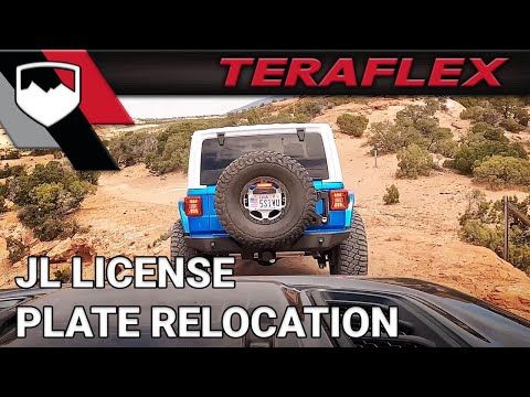 JL: License Plate Relocation Kit | TeraFlex Japan